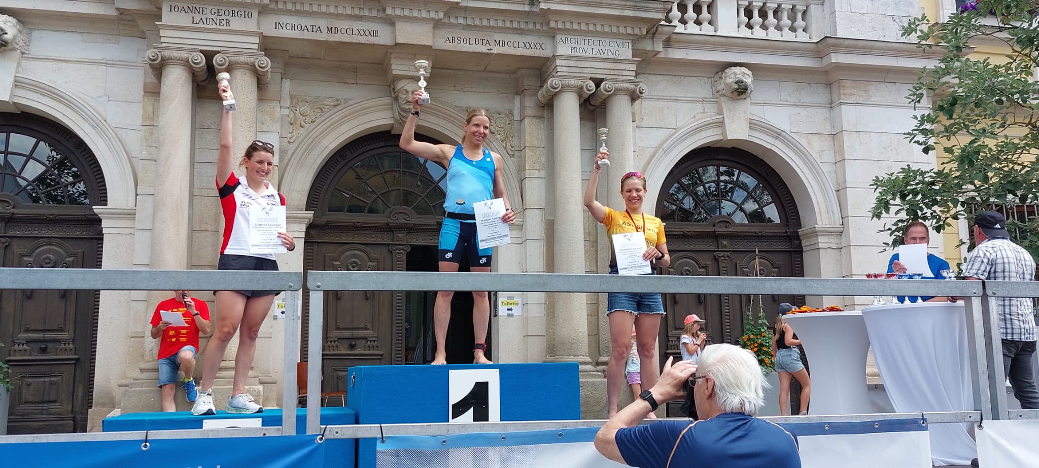 Erfolgreiche Triathleten des AST Süßen in Lauingen (Donau) - AST Süßen